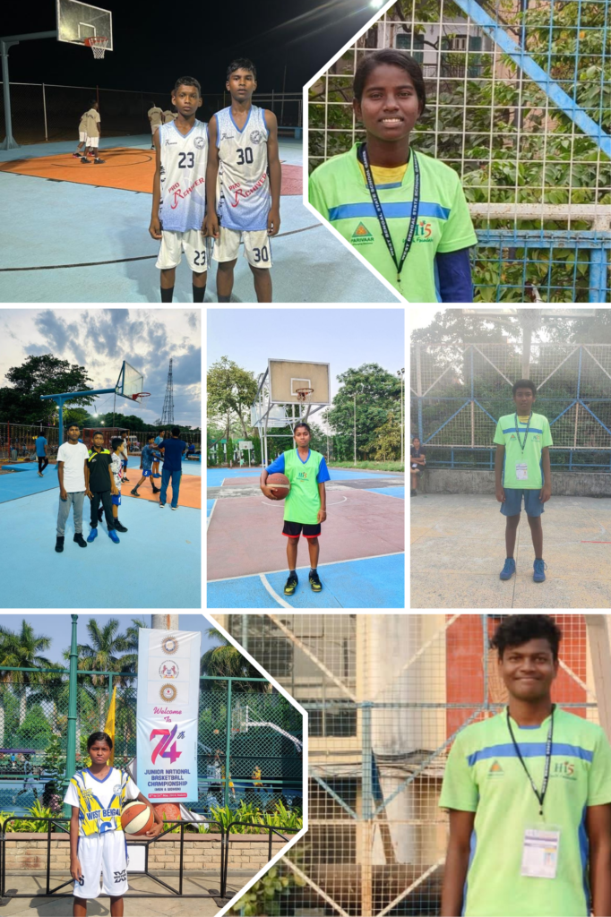 High Achievers from Parivaar at National Level in Basketball. - Parivaar